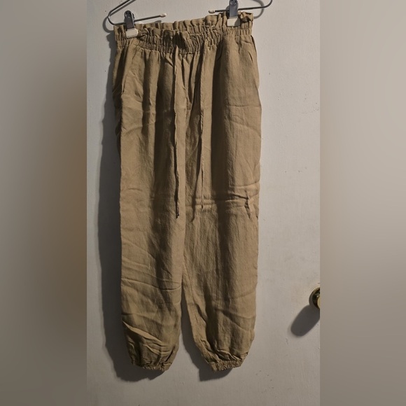 Zara | Pants & Jumpsuits | Zara Tan Track Pants | Poshmark